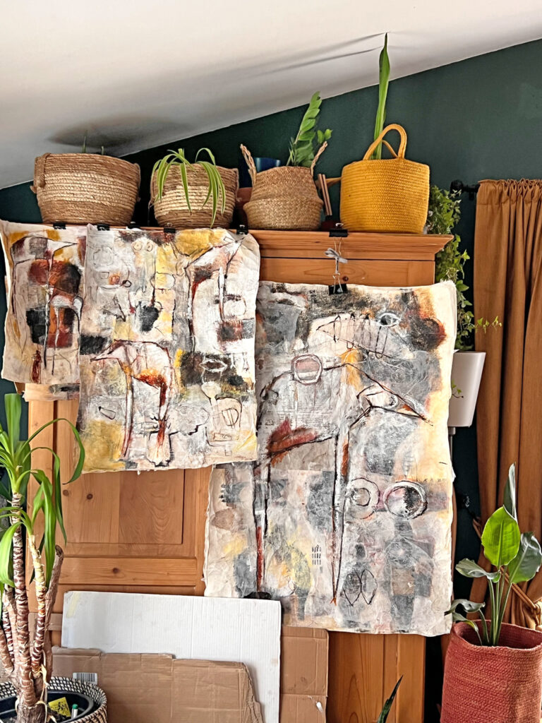 Christina Walz Artwork: Kreativ 2 in 1 - Kunst & Collage | Stylepeacock ...